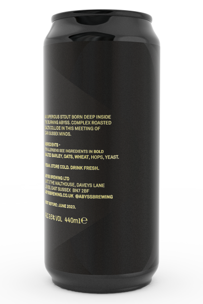DARK TO THE CORE IMPERIAL STOUT – ABYSS Brewing Ltd